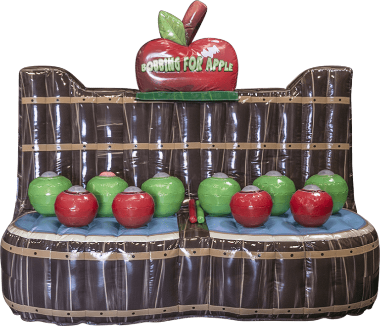 Inflatabe Interactive Bobbing for Apples Game Rental in NY & FL