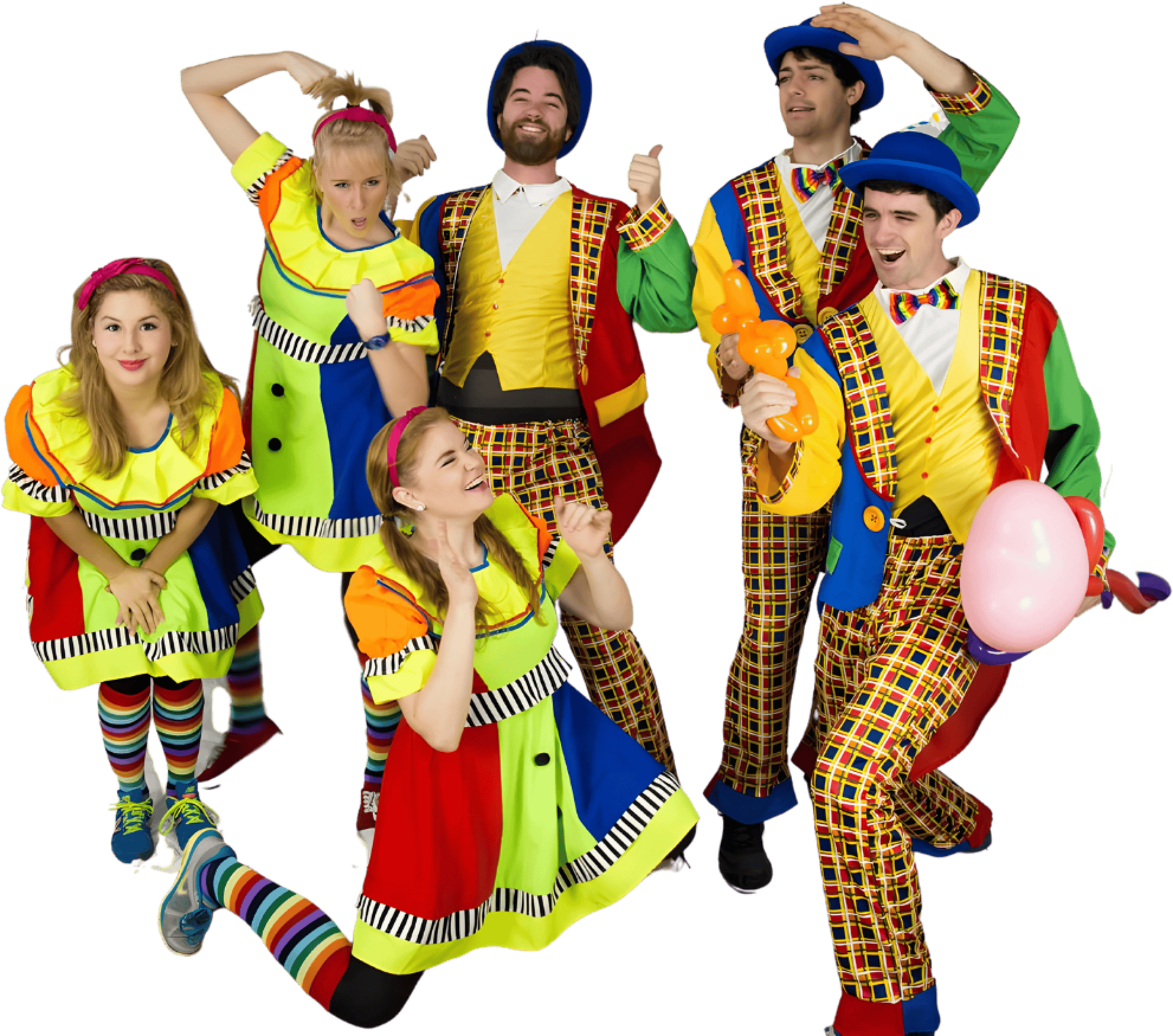 Party Clowns, Characters, Princesses, Bounce Houses in NY & FL