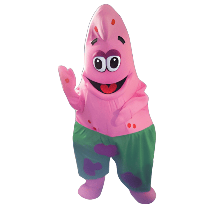Patrick Star Character Rental for hire in NY & FL | Kids Entertainment
