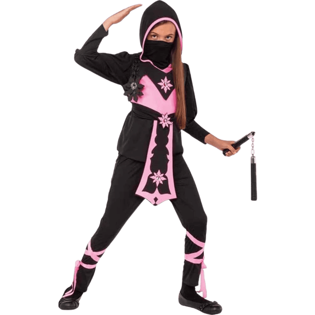 Pink Ninja Character Rental for hire in NY & FL | Kids Entertainment
