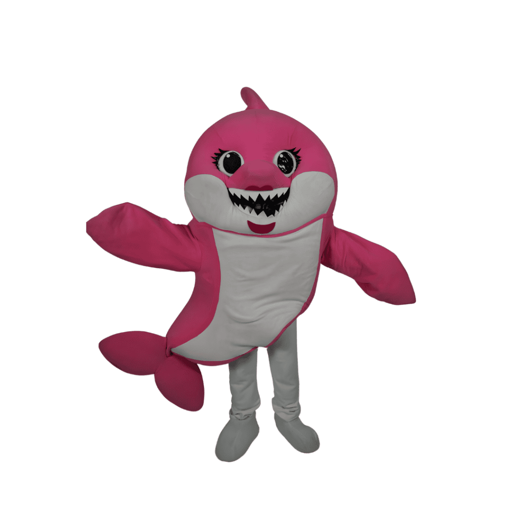 Pink Shark Character Rental in NY & FL | Baby Shark Party Theme