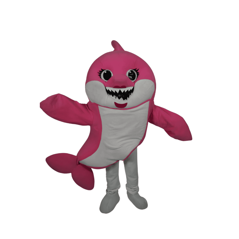 Pink Shark Character Rental in NY & FL | Baby Shark Party Theme